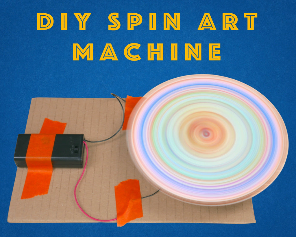 DIY Spin Art Machine - STEM / STEAM Project for Kids – STEM Inventions